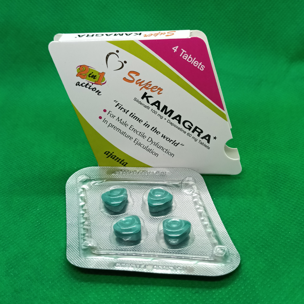 Super Kamagra (Sildenafil 100 mg – Dapoxetine 60mg) potencianövelő ...